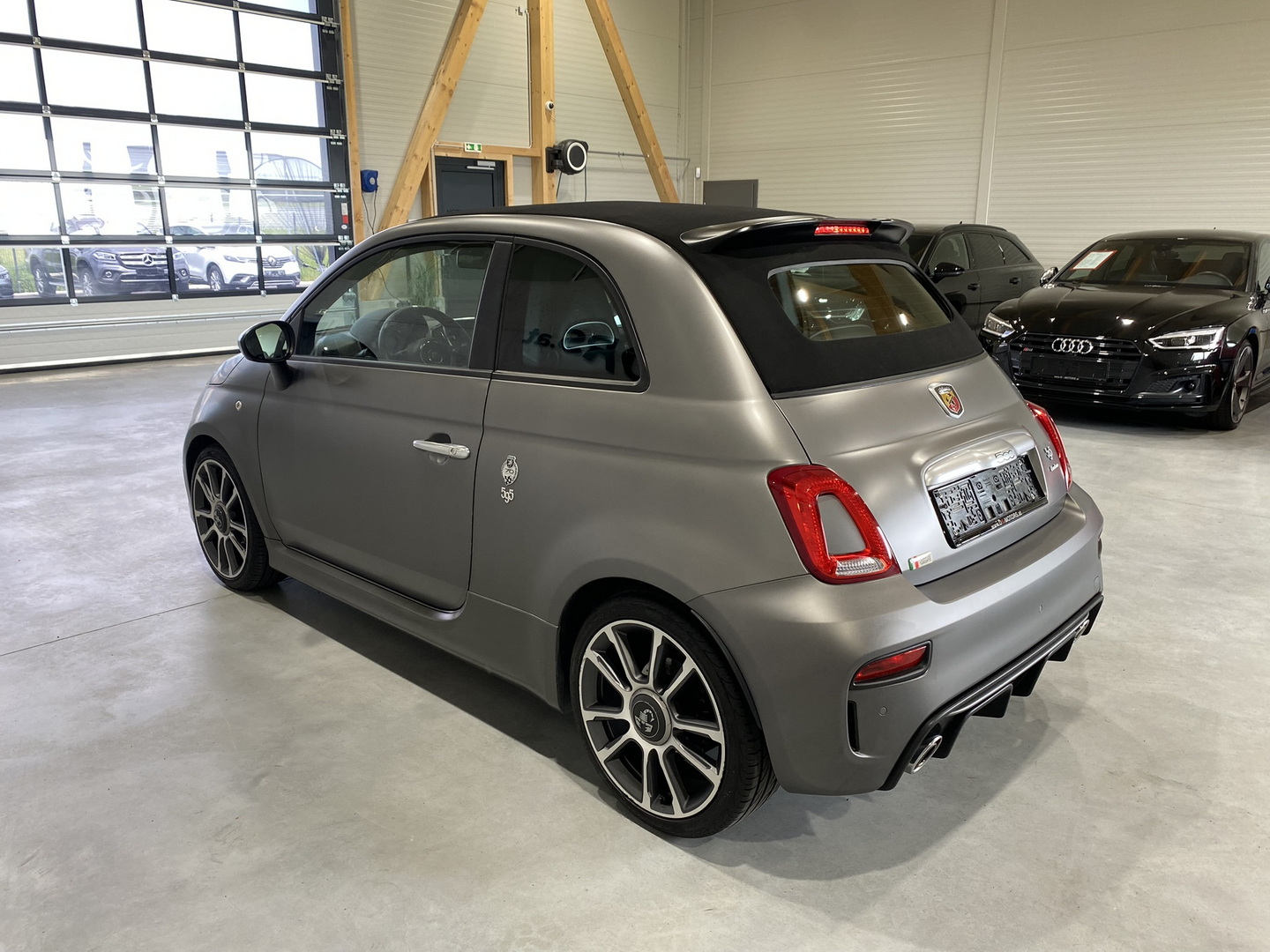 Abarth 595C Turismo grau matt 2020
