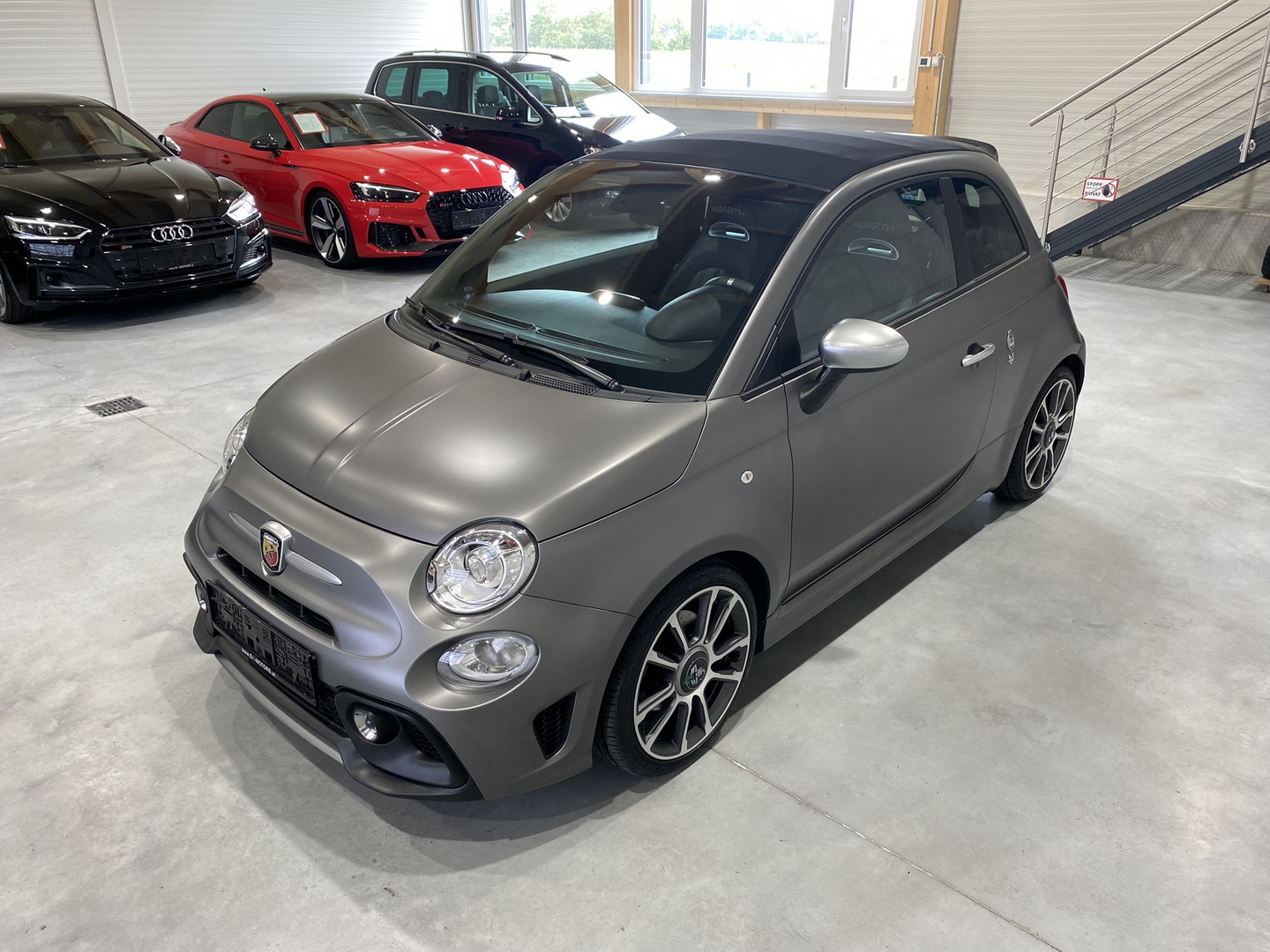 Abarth 595C Turismo grau matt 2020