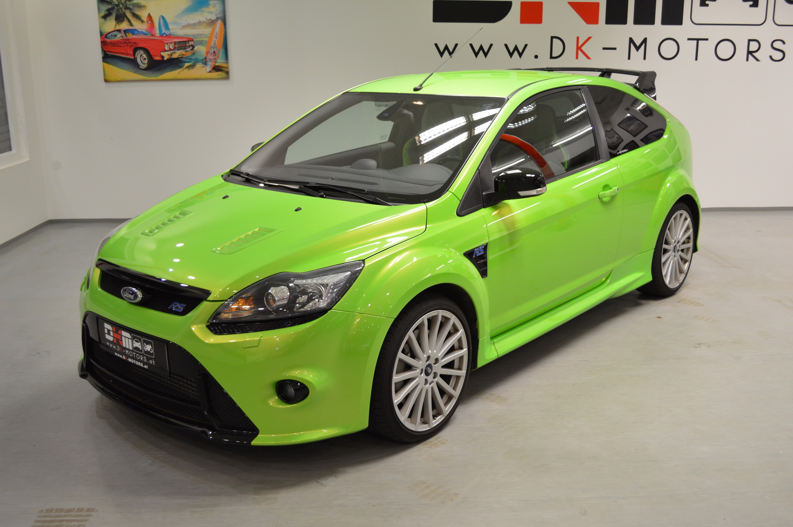 Ford Focus RS MK2 green
