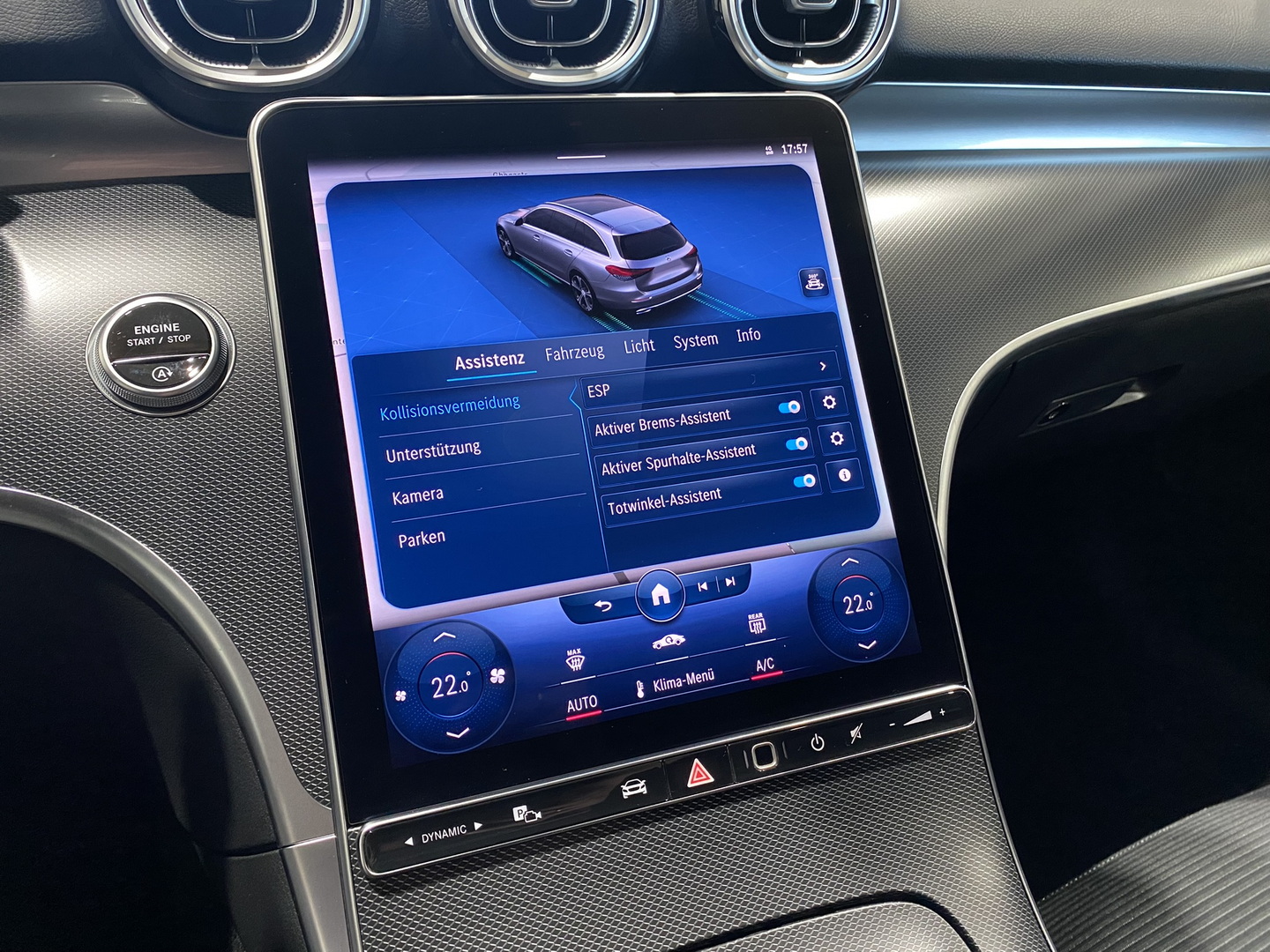 Mercedes C220d T-Modell S206 Avantgarde Aut.