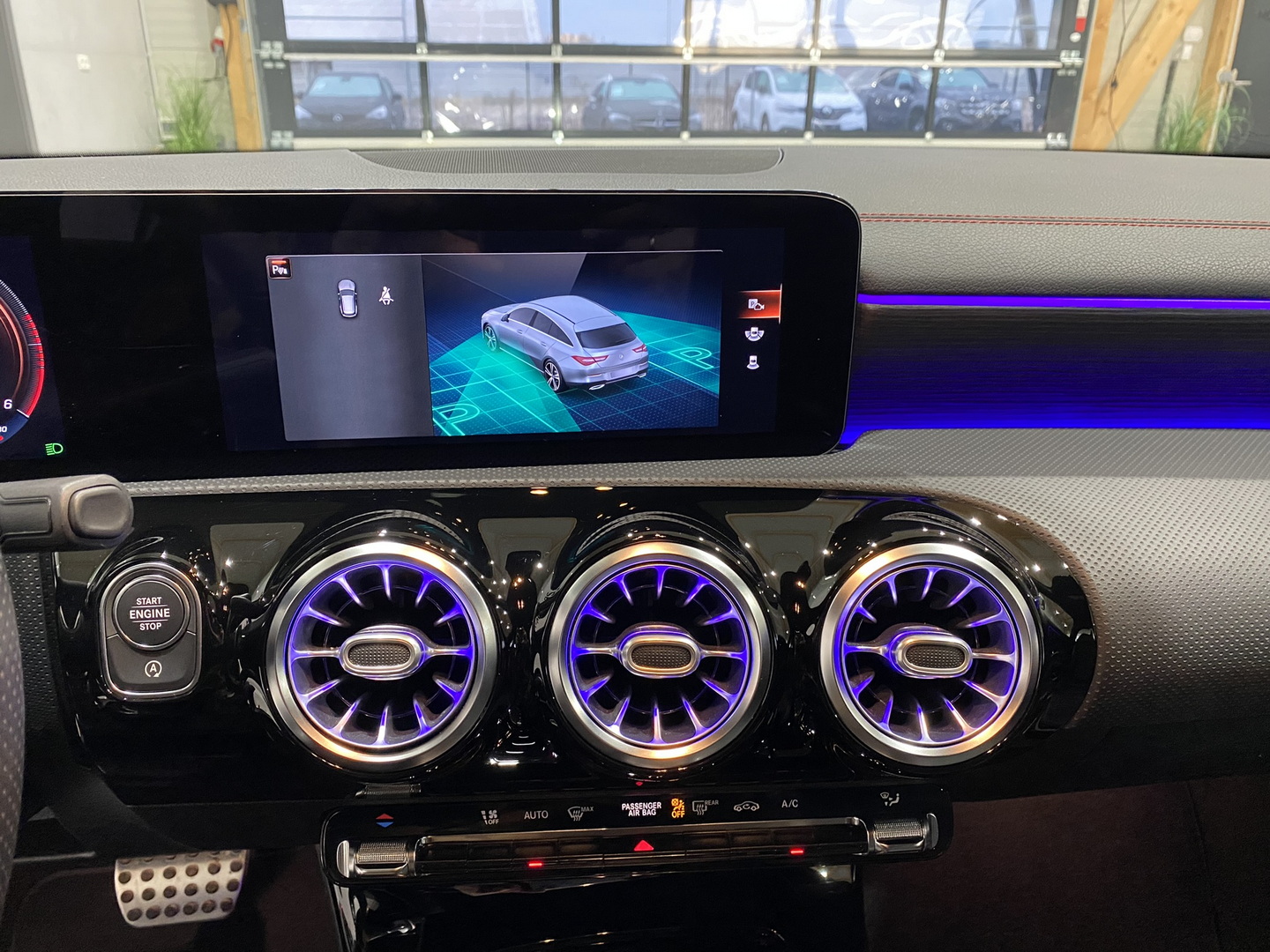 Mercedes CLA 200d SB AMG Line weiss 2020