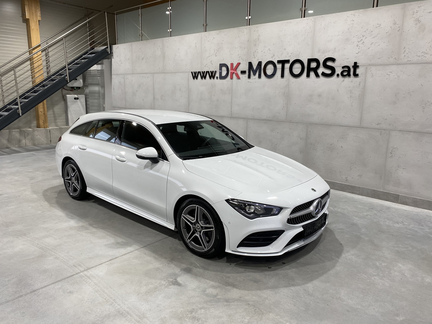 Mercedes CLA 200d SB AMG Line weiss 2020