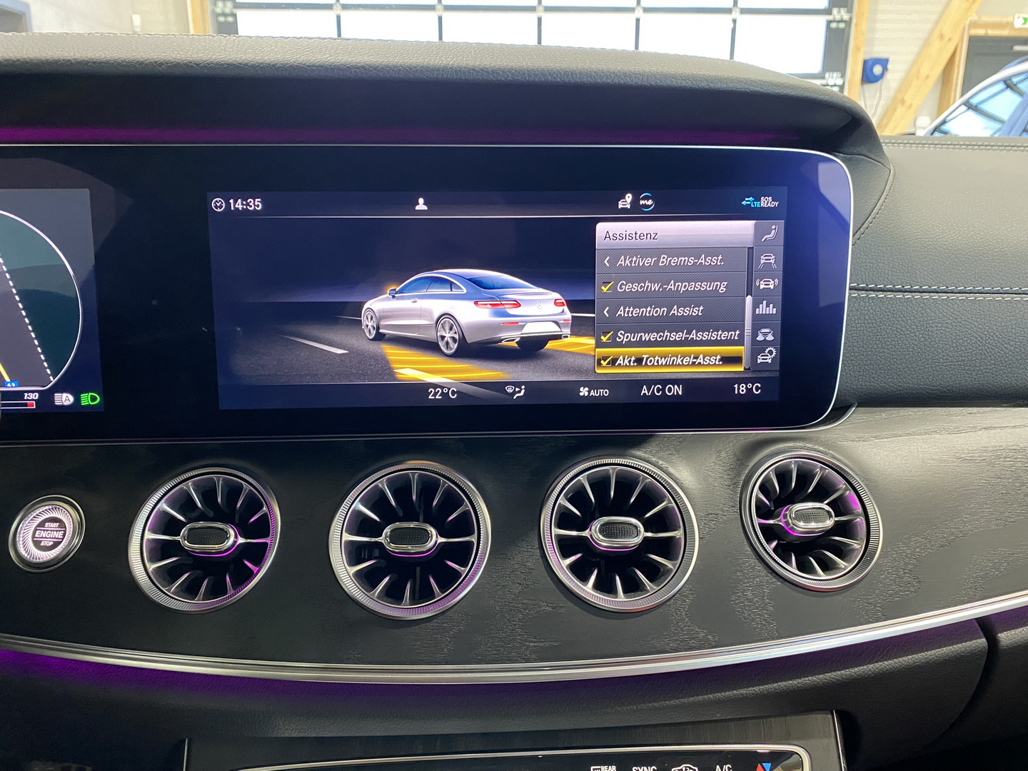 Mercedes E450 4Matic Coupe AMG Line