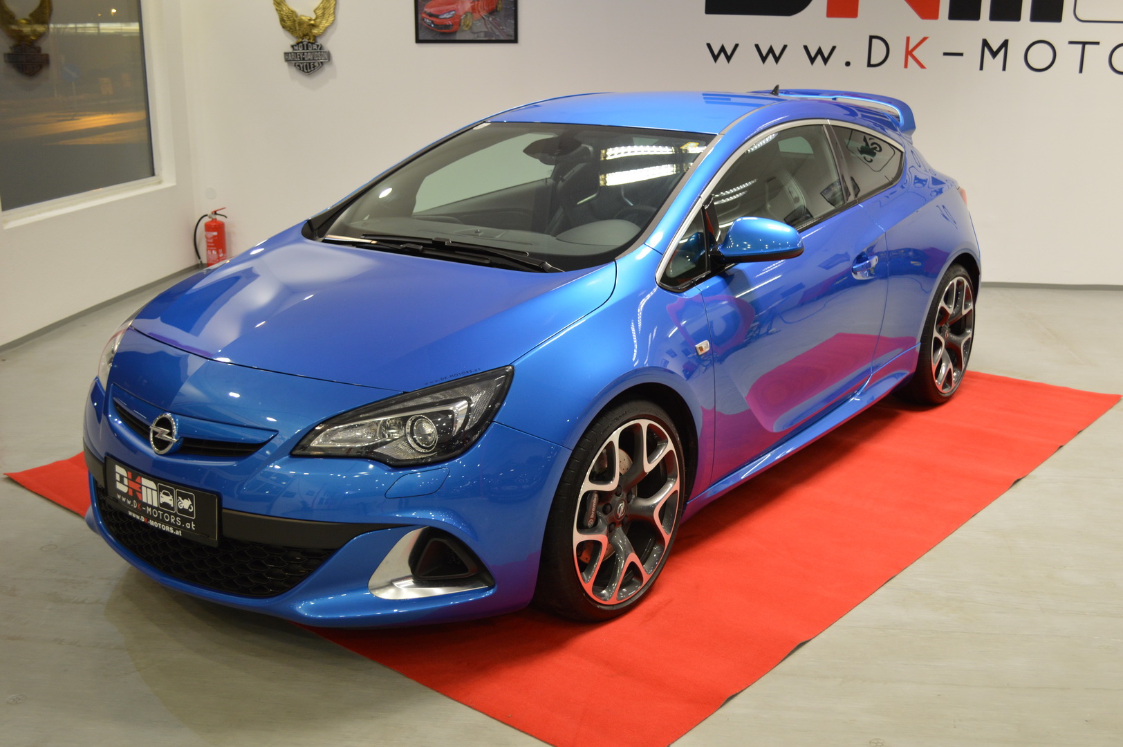 Opel Astra J OPC blau Opel Astra J OPC blau