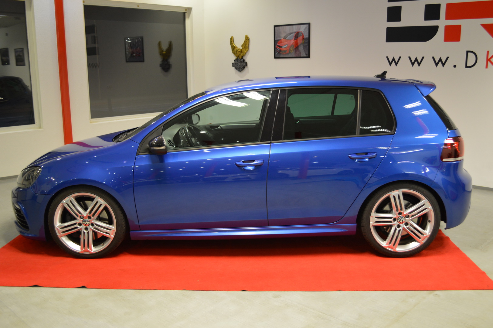 VW Golf 6R DSG blau