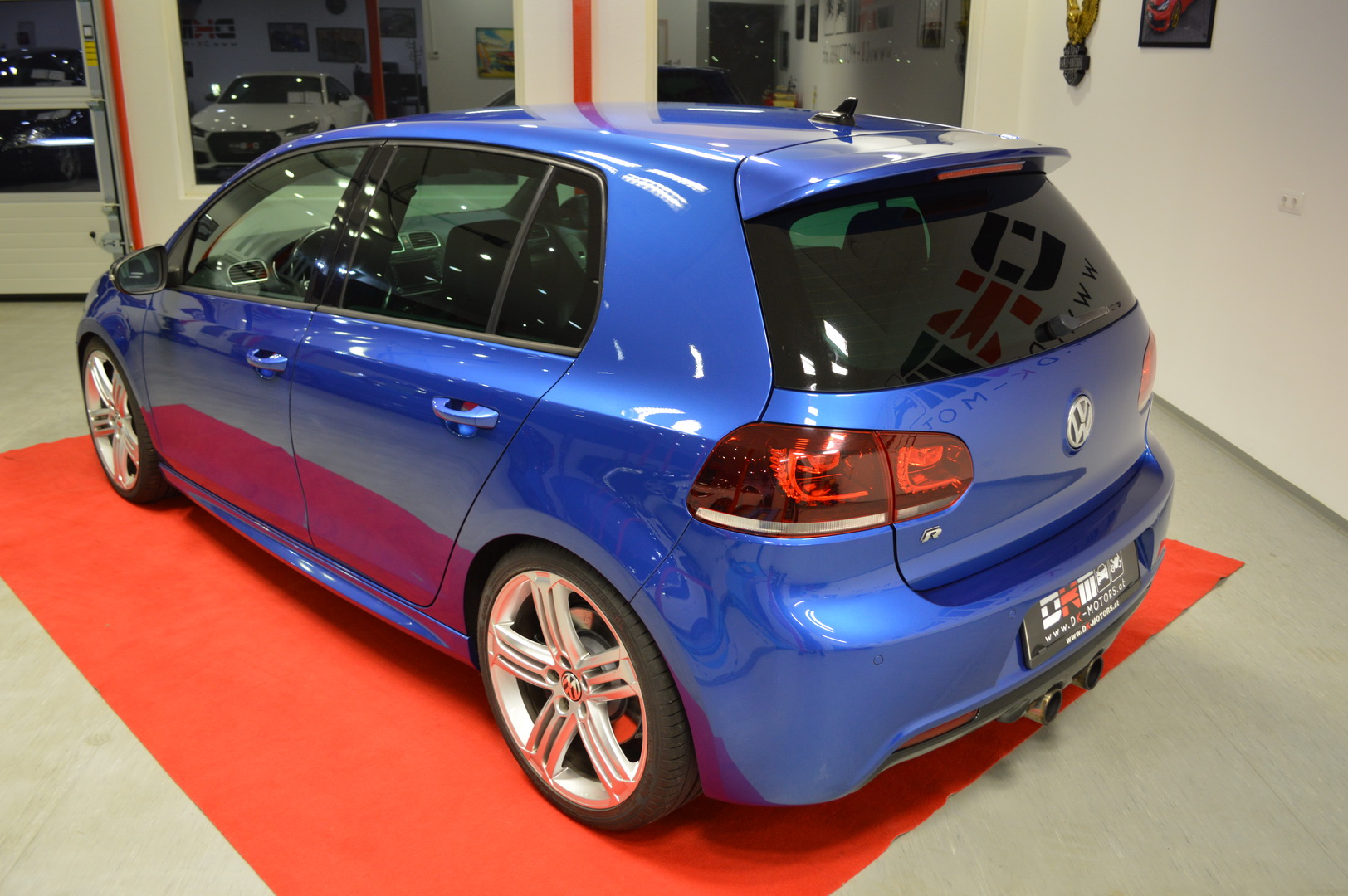 VW Golf 6R DSG blau