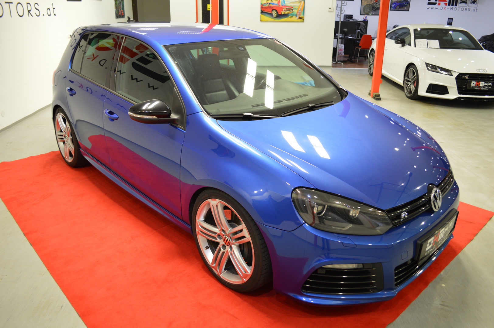 VW Golf 6R DSG blau