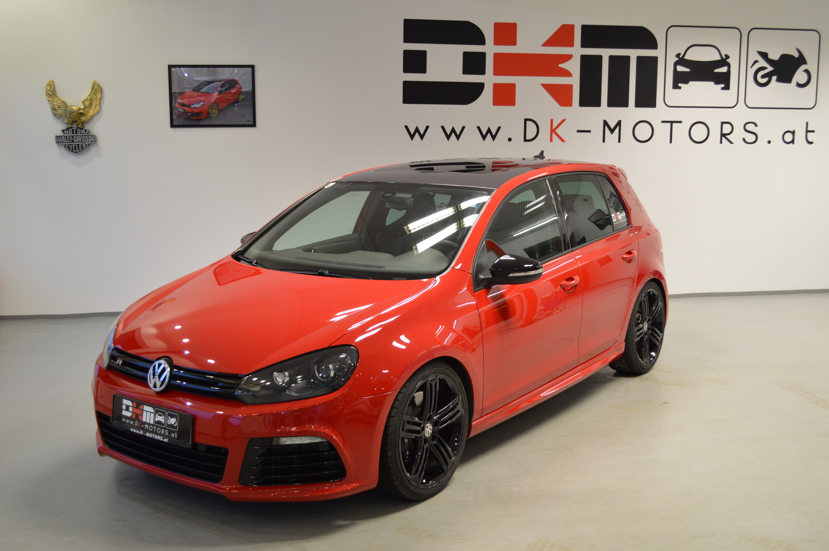 VW Golf 6R Motorsport rot