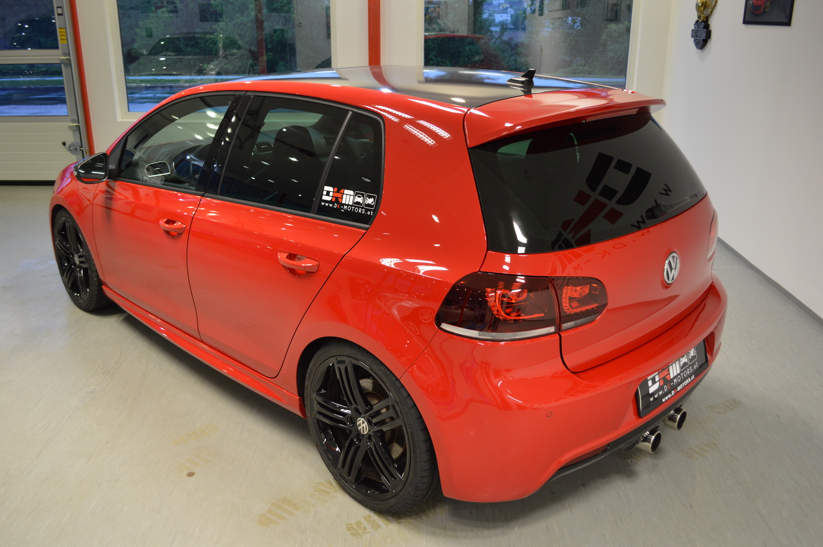 VW Golf 6R Motorsport rot