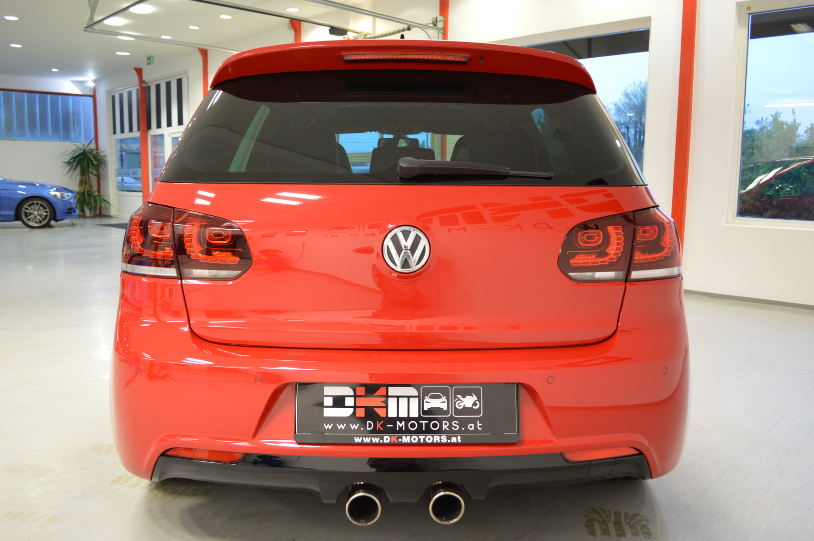VW Golf 6R Motorsport rot