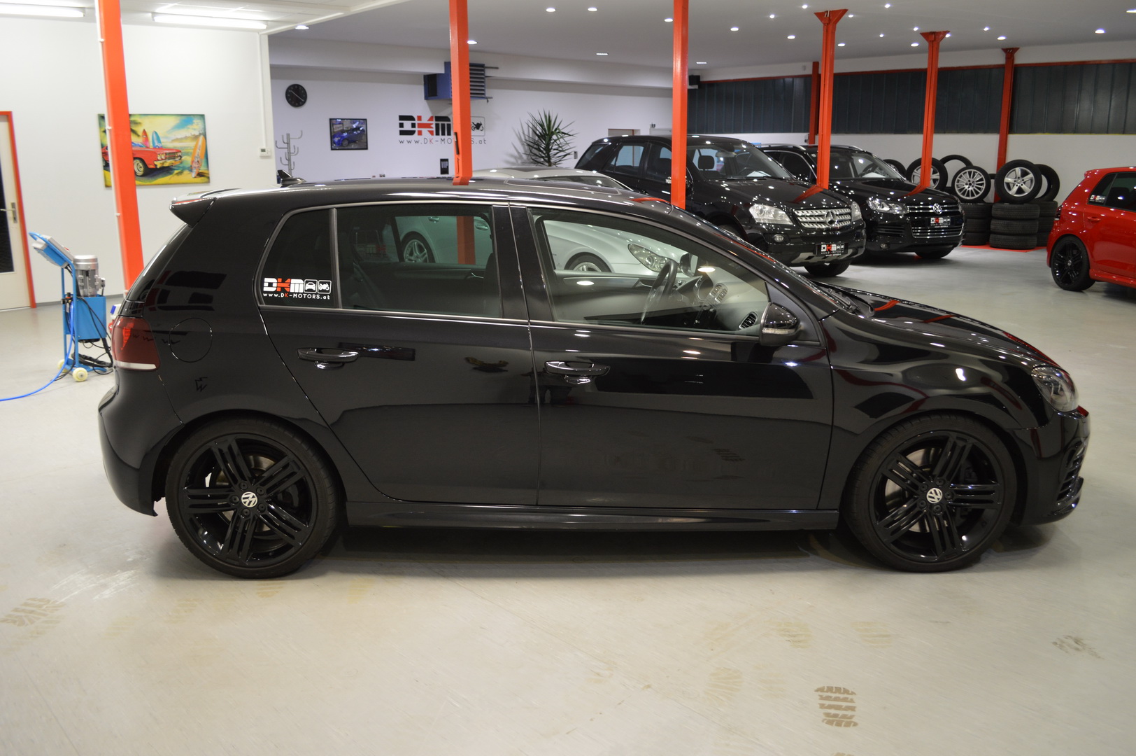 VW Golf 6R 19" Zoll schwarz