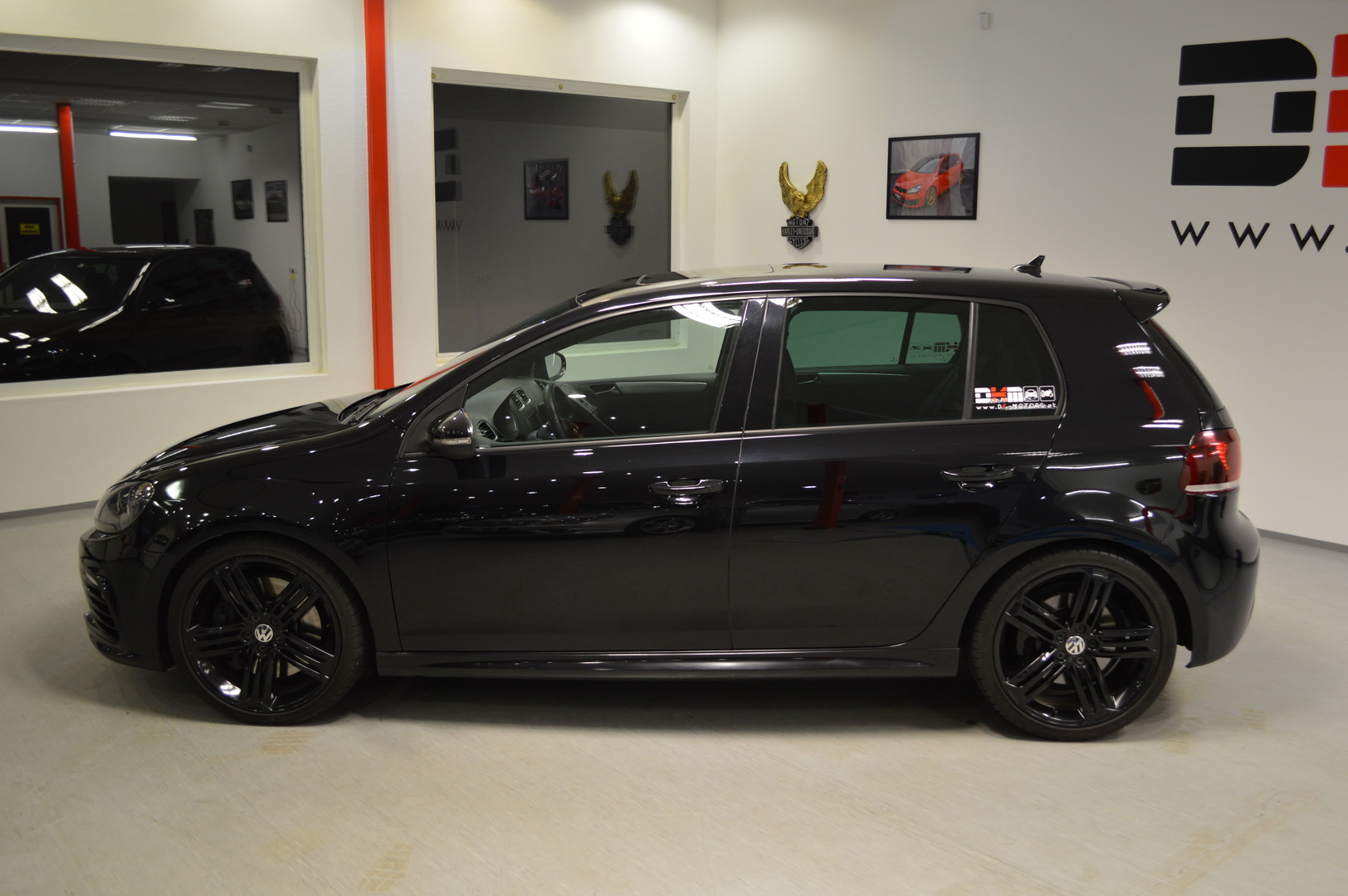 VW Golf 6R 19" Zoll schwarz