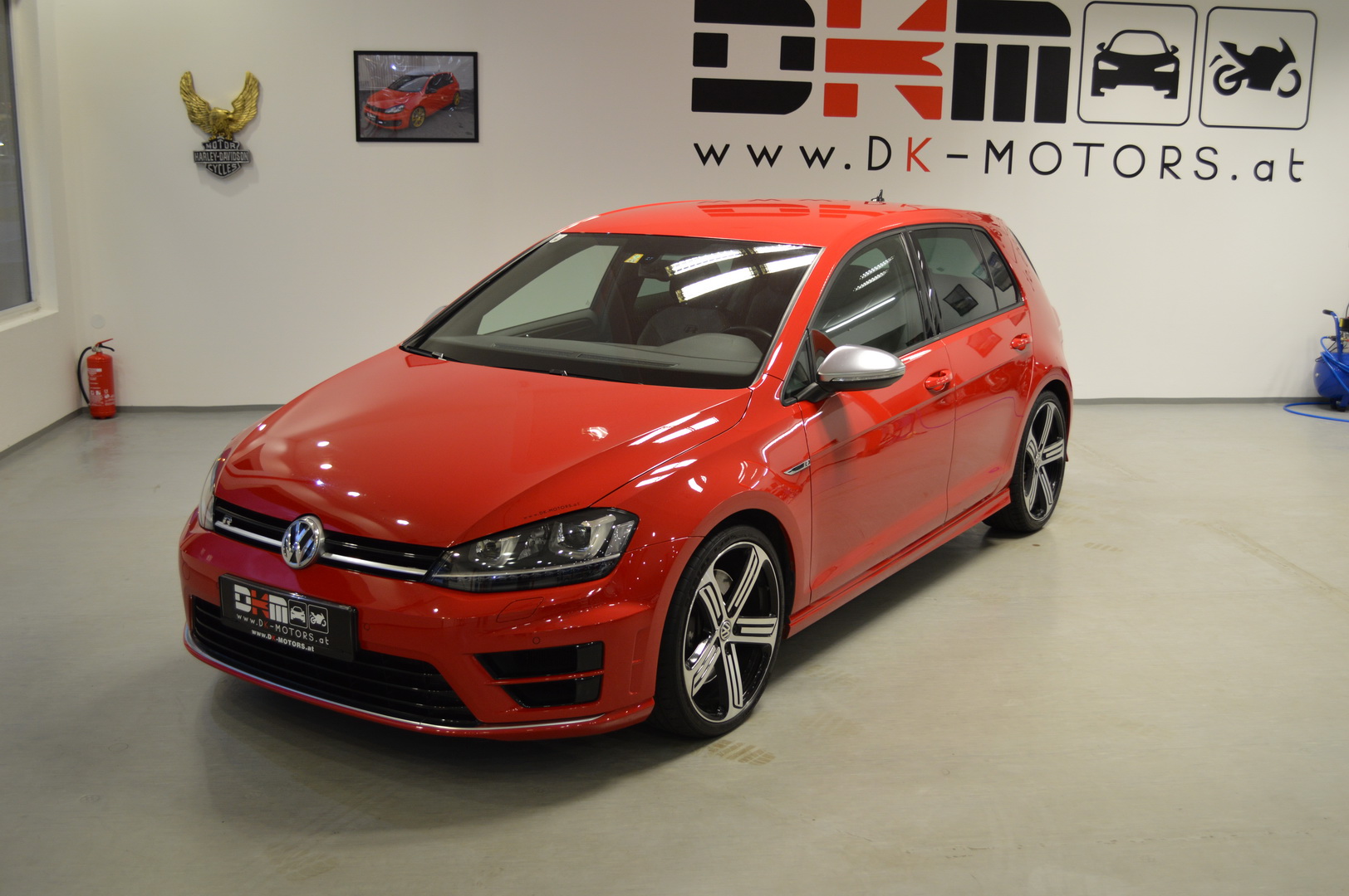 VW Golf 7R DSG rot