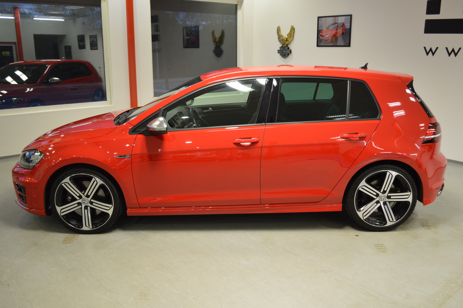 VW Golf 7R DSG rot