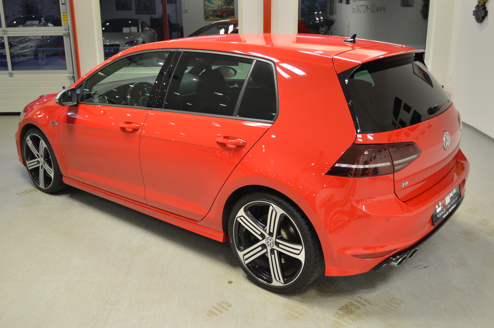 VW Golf 7R DSG rot