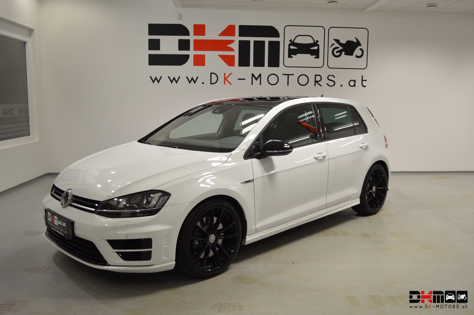 VW Golf 7R DSG weiss 2015
