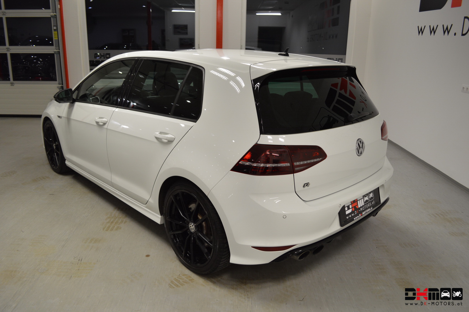 VW Golf 7R DSG weiss 2015